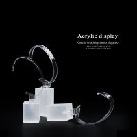 China Multifunctional Acrylic Display Frame 6Pcs Clear Acrylic Jewelry Display Stand for sale