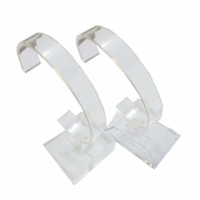 China Transparent Acrylic Watch Display Stand Rack Holder Showcase for sale