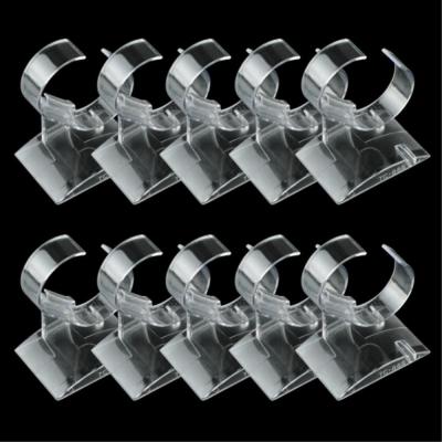 China General 20pcs/Lot Acrylic Display Frame Plastic Watch Stand Customized Logo for sale
