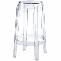 China ROHS Modern Clear Acrylic Counter Stool Chairs Fully Assembled For Backyard for sale