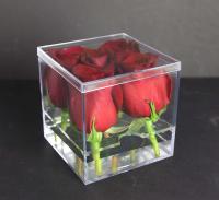 China Acrylic Plexiglass Flower Box With Insert for sale