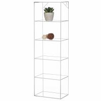 China 22Inch Clear Acrylic Sunglasses Holder , 5 Slot Acrylic Sunglass Wall Display for sale
