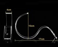 China 4 Pack Clear Acrylic Belt Display Stand Closet Organizer For Store for sale