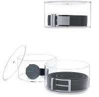 China Countertop Acrylic Belt Display Organizer 5 Layers Storage Holder for sale
