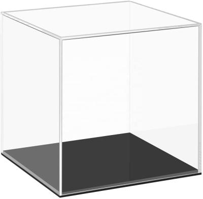 China Assemble Cube Open Acrylic Display Case Dustproof Protection For Action Figures Toys for sale