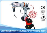 China 6 Axis MIG Welding Robot , Arm Length 1400mm For Steel Structure for sale