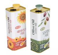 China PMS Printing Food Tin Can Cooking Oil Bottle Custom Logo for sale