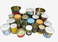 China Custom Printed Drum Shape Coffee Tin Cans Metal Tin Bottle for sale