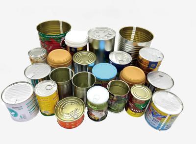 China Custom Printed Drum Shape Coffee Tin Cans Metal Tin Bottle for sale