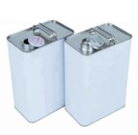 China Toyota Press Cap 1L-20L Engine Oil Tin Can Durable Fuel Container for sale