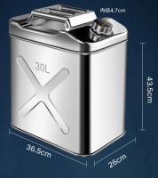 China 20L Toyota Cap Engine Oil Tin Can With 4 Color Printing And Poly Bag Surface Treatment for sale