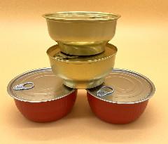 China Metal Tinplate Fire Cooking Food Tin Can Aluminum Foil Lid for sale