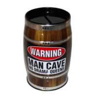 China Custom Cylindrical Coffee Tin Cans With Valve 250 500g Screw On Lid for sale
