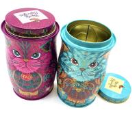 China 12000pcs Round Gift Tin Cans With 4 Color Print ODM for sale