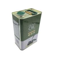 China Custom Printed Tin Can / Olive Oil Tin 0.23mm Various Sizes and Capacities for sale