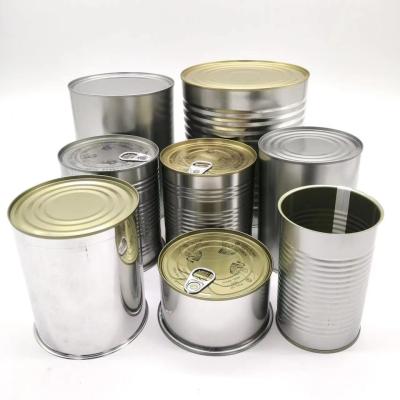 China Round Metal Tinplate Packaging Cans for Food Products for sale