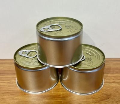 China Lid Easy Open Lids Cooking Food with Customed Printing Pet food can for sale