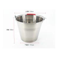 China Custom Printed 750ml 500ml Metal Wine Buckets With Rectangle Shape for sale
