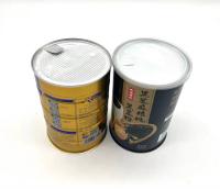 China Customized Printed Eco Friendly Tin Coffee Can With Screw On Lid for sale