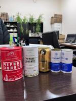 China Food Industrial Beer Tin for Packaging and empty metal tin bottle for wine and alcohol for sale