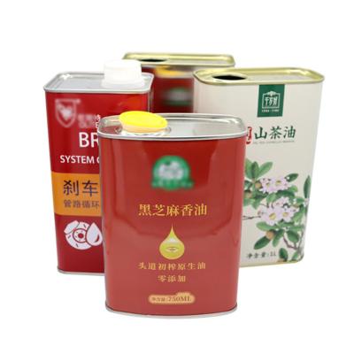 China Customized Square Tin Can with 0.21-0.35mm Thickness for Fast Dispatch and 25-30 Days Delivery for sale