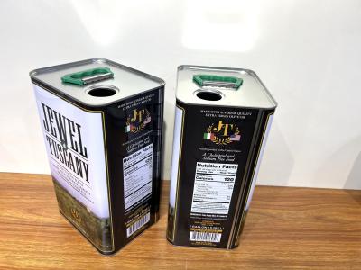 China Wholesale Food Grade Olive Oil Tin Can with Short Lead Time and Excellent After-Sales OEM/ODM Service for sale