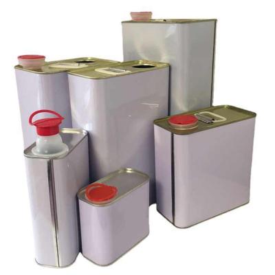 China Packing Tin Can for Oil or Paint Packaging Empty Square Can Freely Sample High Quality Factory Price for sale