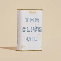 China Vegetable Oil Tin Food Grade Factory Price 500 ML F-style 1L Olive Oil Tin Empty Cooking Oil Packaging Metal Tin Can for sale