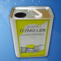 China Factory Customized Waterproof Olive Oil Tin Cans Empty Tin Can Pail Container Iron for sale