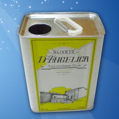 China Factory Customized Waterproof Olive Oil Tin Cans Empty Tin Can Pail Container Iron for sale