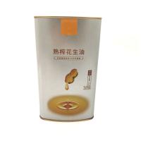 China Factory Price 1L Olive Camellia Peanut Oil Metal Tin Cans Packaging Food Grade Empty Tin Can for sale