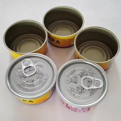 China Custom Empty canned tuna tin different fishes canned Professional Factory Premium Quality 185g Canned Tuna Fish for sale