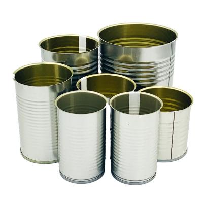 China Factory Wholesale Customizable Round New Design Large Capacity Empty Oil Drum Mixing Bucket Gift Tin Can Buckets for sale
