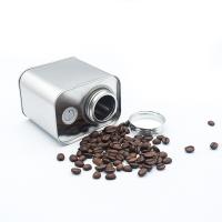 China Metal Coffee Sugar Tea Canister Sets Kitchen Food Sugar Tea Coffee Airtight Storage Container for sale