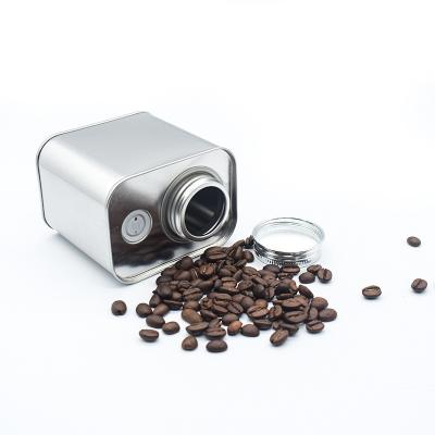 China Metal Coffee Sugar Tea Canister Sets Kitchen Food Sugar Tea Coffee Airtight Storage Container for sale