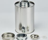 China Customize 500g Empty Airtight Round Big Coffee Bean Tin Can Silver Roasted Coffee Beans Packaging Metal Jars With Tin Screw Lid for sale