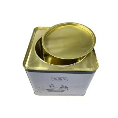 China 26year Factory Customized Food Grade Round Tin Box Packaging Food Mooncake Cake Cookie Candy Gift Metal Cans for Biscuits for sale