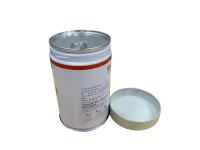 China High Quality Food Grade Tin Can Packaging Tinplate Round Metal Tin Empty Coffee Tin Cans for sale