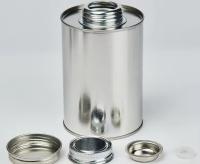 China High Quality Food Grade Tin Can Packaging Tinplate Round Metal Tin Empty Coffee Tin Cans for sale