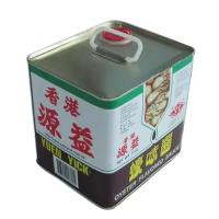 China Chinese Factory Wholesale High Quality 10 -15 Litres Food Grade Tinplate Metal Cube Container for Cooking Oil for sale