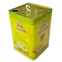 China Chinese Factory Wholesale High Quality 10 -15 Litres Food Grade Tinplate Metal Cube Container for Cooking Oil for sale