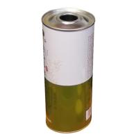 China Premium Quality Edible Oil Metal Container 750ML 1L 2L  Round and Square Olive Oil Tn Cans Manufacturers for sale