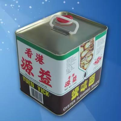 China Good Airtight square Can Jerry Can Cooking Oil Olive Oil Tin Cans for Storage Packing for sale