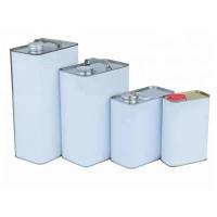 China 1L/5L Rectangular Tinplate Industrial Can Food Square Grade Olive Oil Empty Tin Cans Used for Olive Oil for sale