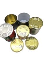 China Customized Metal Can Tomato Sauce Food Grade Tin Can OEM Brand Custom Tins Tomato Sauce Paste Metal Tin for Food for sale