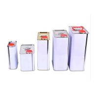 China OEM brand factory price Empty Metal Tin Can Wholesale 1L 2L/4L/5L 20L tank engineTin Oil Can/thinner Cans for sale
