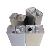 China OEM brand factory price Empty Metal Tin Can Wholesale 1L 2L/4L/5L 20L tank engineTin Oil Can/thinner Cans for sale