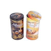 China 200g Metal Can Empty Metal Coffee Cans Square and Round Custom With Valve Coffee Packaging Coffee Bean Tin Cans for sale