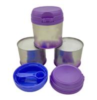 China Empty Power Tin Can High Quality Round Metal Cans Factory Cost Price Metal Packaging for Milk Powder Packaging Factory for sale