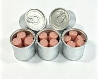 China Canned luncheon meat packaging, aluminum can, North American aluminum can for sale